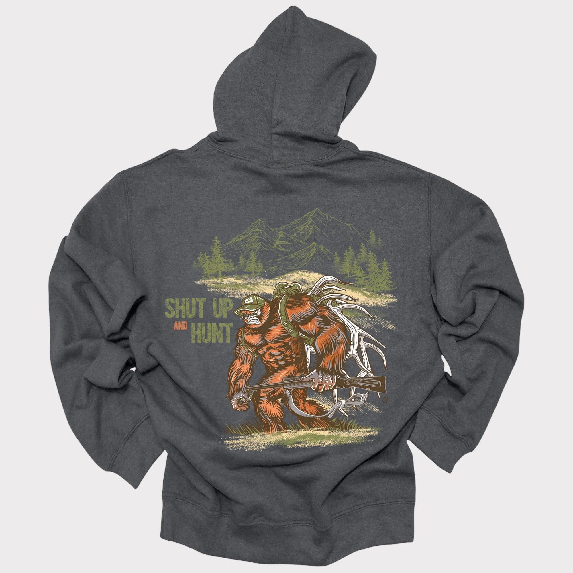Shut up And Hunt Hoodie | Six Twelves Clothing Co.